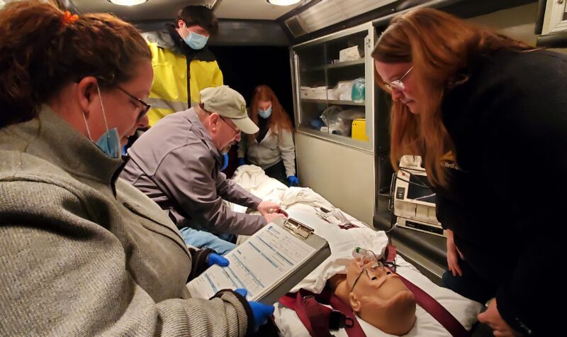 EMT students learn about helicopter response | News, Sports, Jobs ...